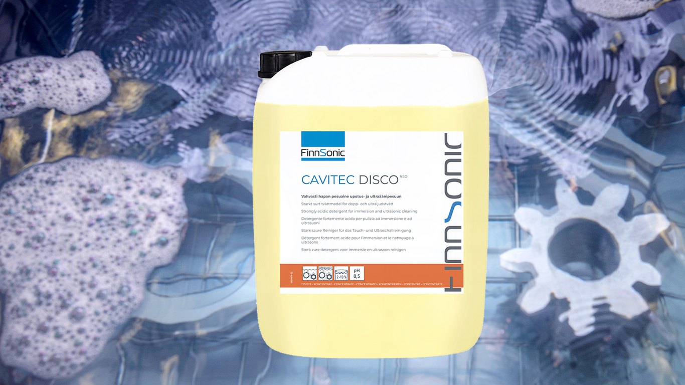 New – sustainable – acid cleaner for immersion and ultrasonic cleaning ...