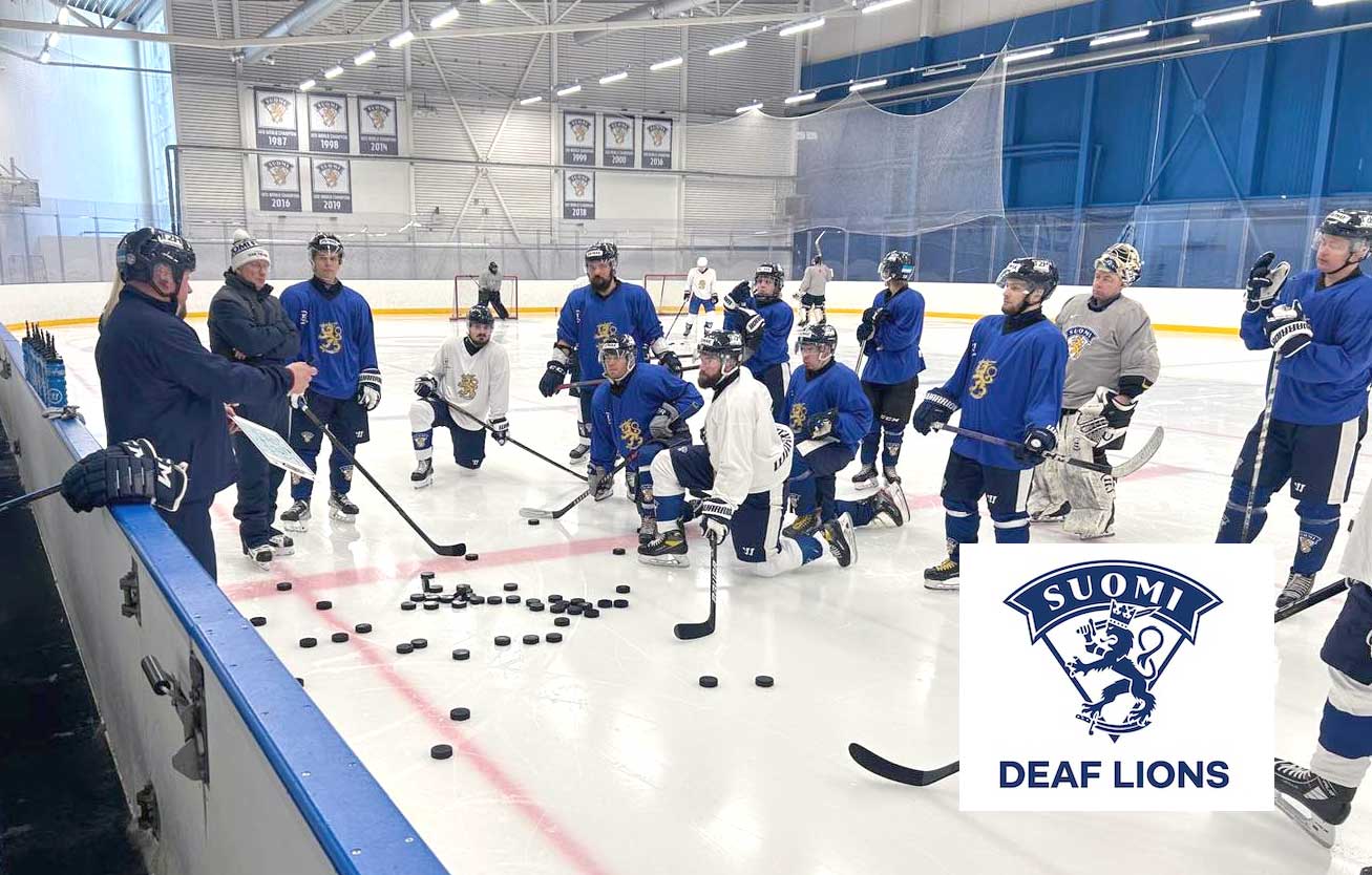 FinnSonic Cheers Deaf Lions Finnish Hockey Team to a Win! - FinnSonic